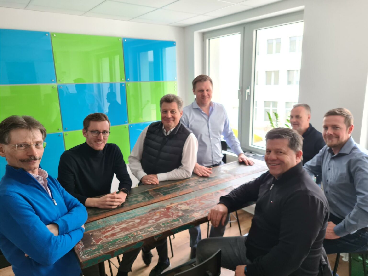 Visit of ebm-papst market management in our office Dortmund - ebm-papst neo